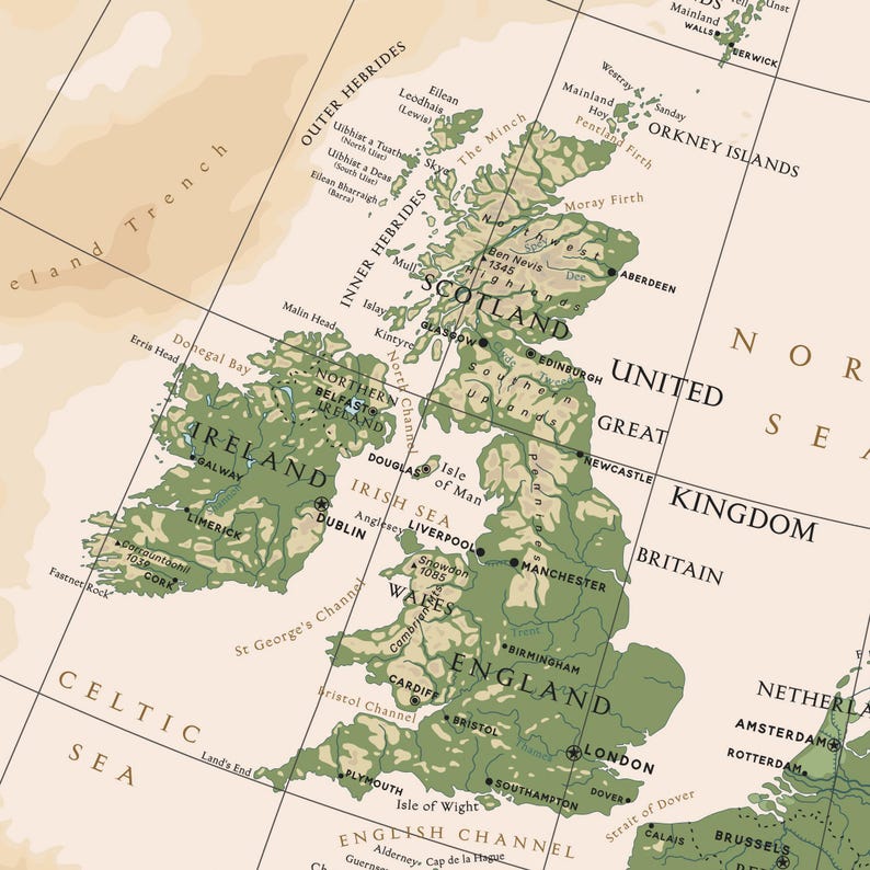 Europe Vector Map. Svg, Ai, Eps, Cdr and Pdf Files Included. Scalable ...