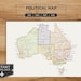 Australia Map Bundle. Printable Australia Map Set. Political, Physical ...