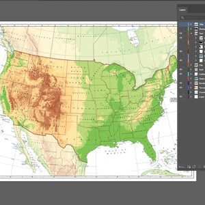 USA Vector Map. Svg, Ai, Eps, Cdr and Pdf Files Included. Scalable ...