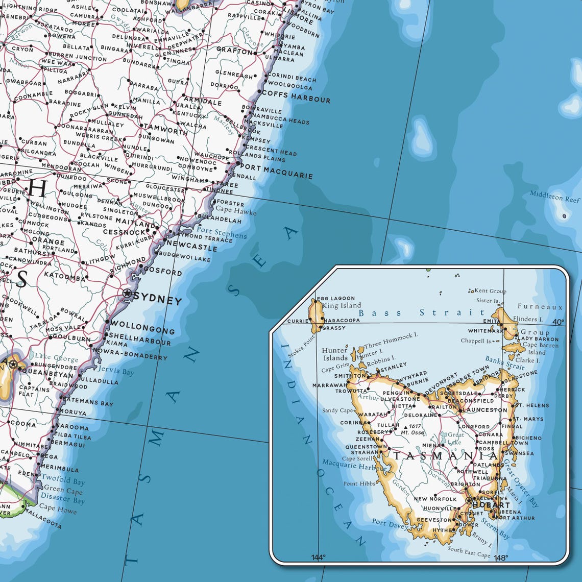 Australia Vector Map. Svg, Ai, Eps, Cdr and Pdf Files Included ...