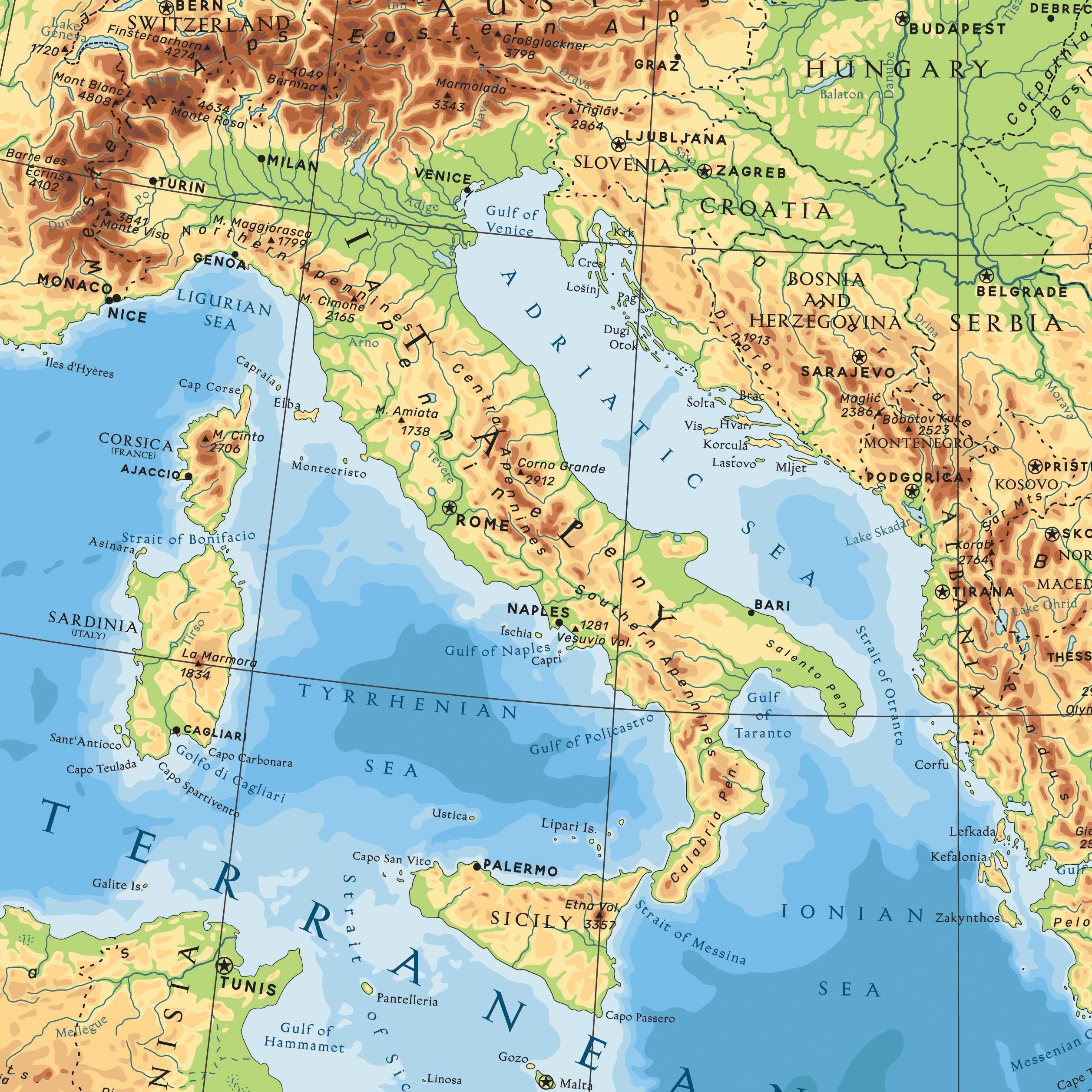 Europe Vector Map. Svg, Ai, Eps, Cdr and Pdf Files Included. Scalable ...