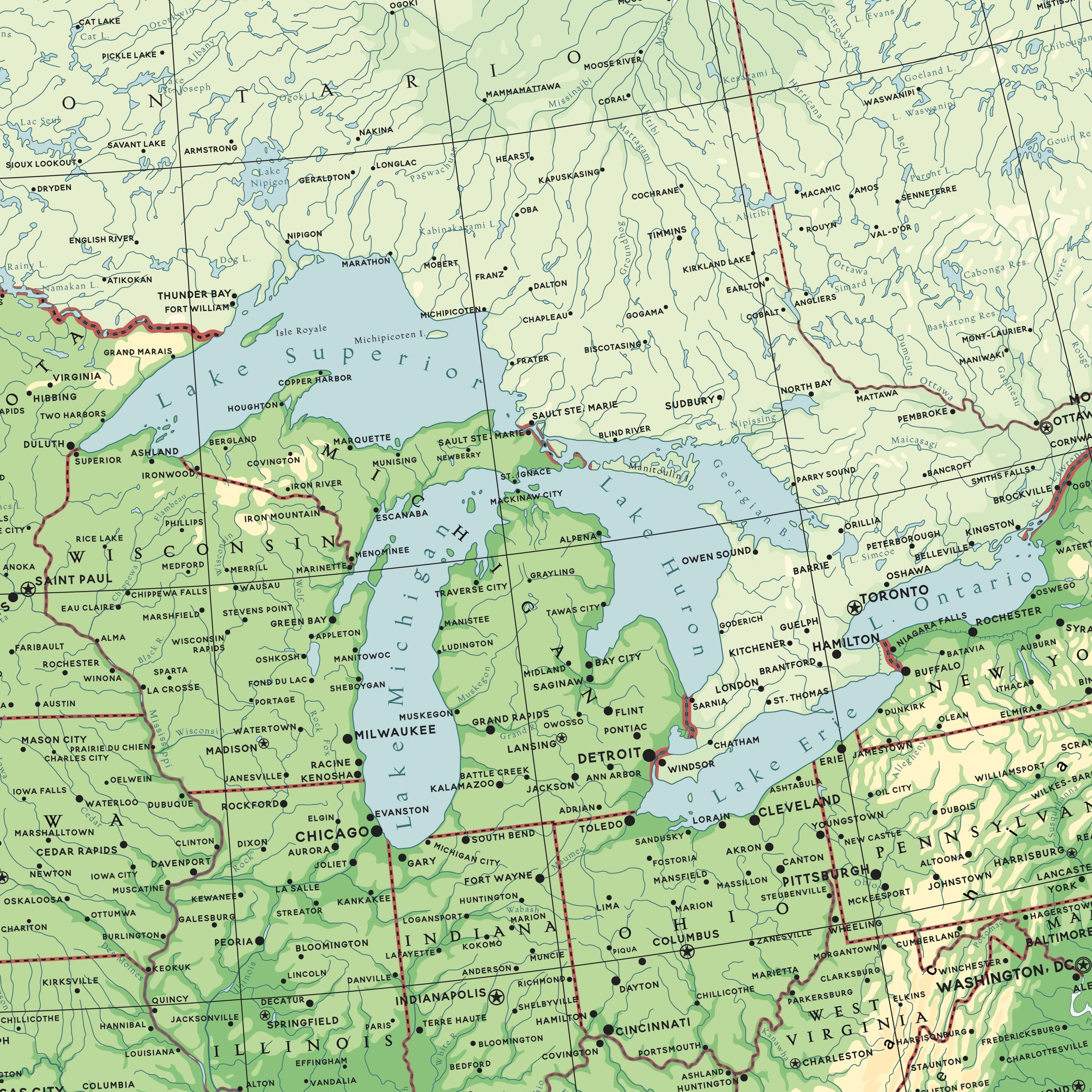 USA Vector Map. Svg, Ai, Eps, Cdr and Pdf Files Included. Scalable ...