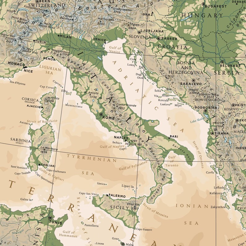 Europe Vector Map. Svg, Ai, Eps, Cdr and Pdf Files Included. Scalable ...