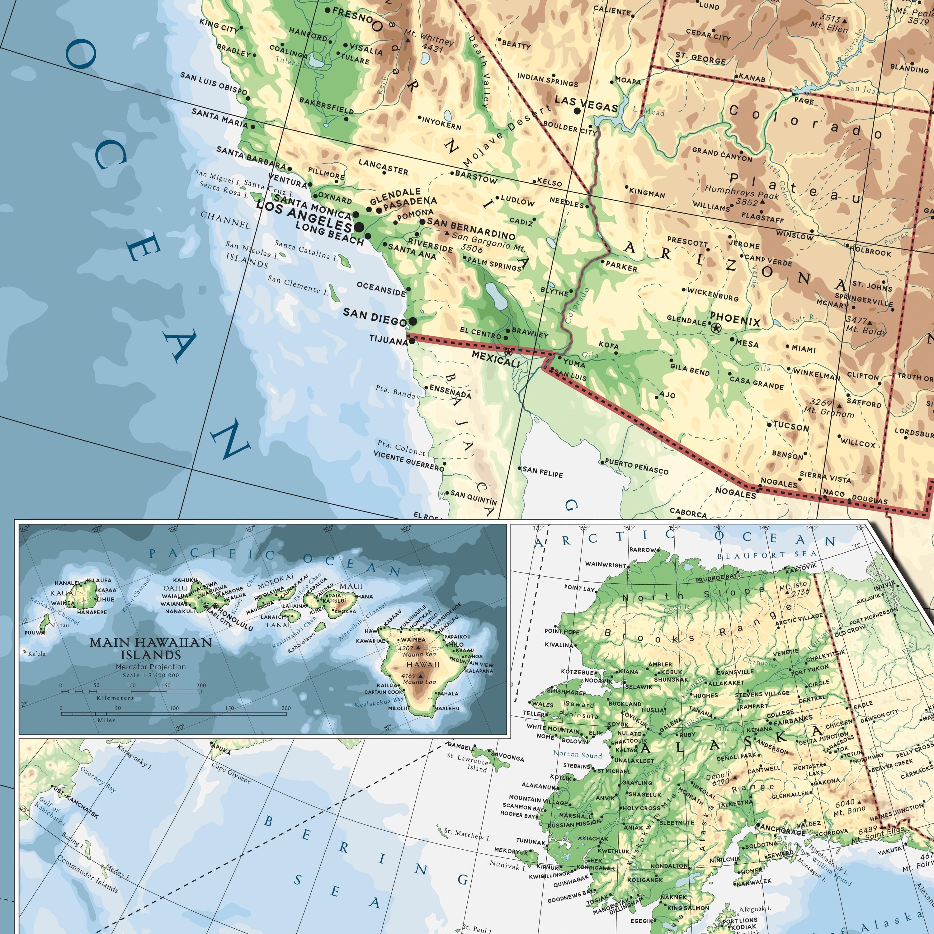 USA Vector Map. Svg, Ai, Eps, Cdr and Pdf Files Included. Scalable ...