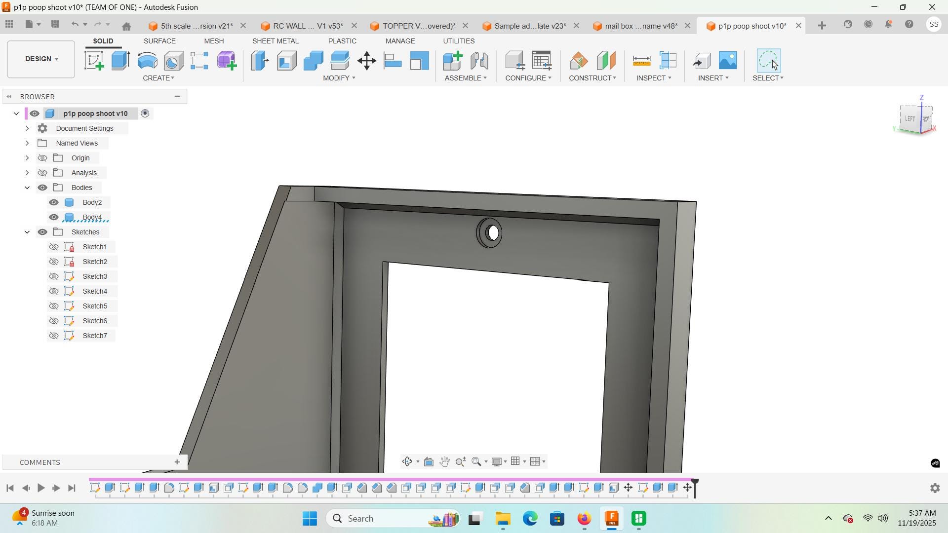 Bambu Lab P1P Poop Chute, Filament Catch Tray (digital STL Download) - Etsy