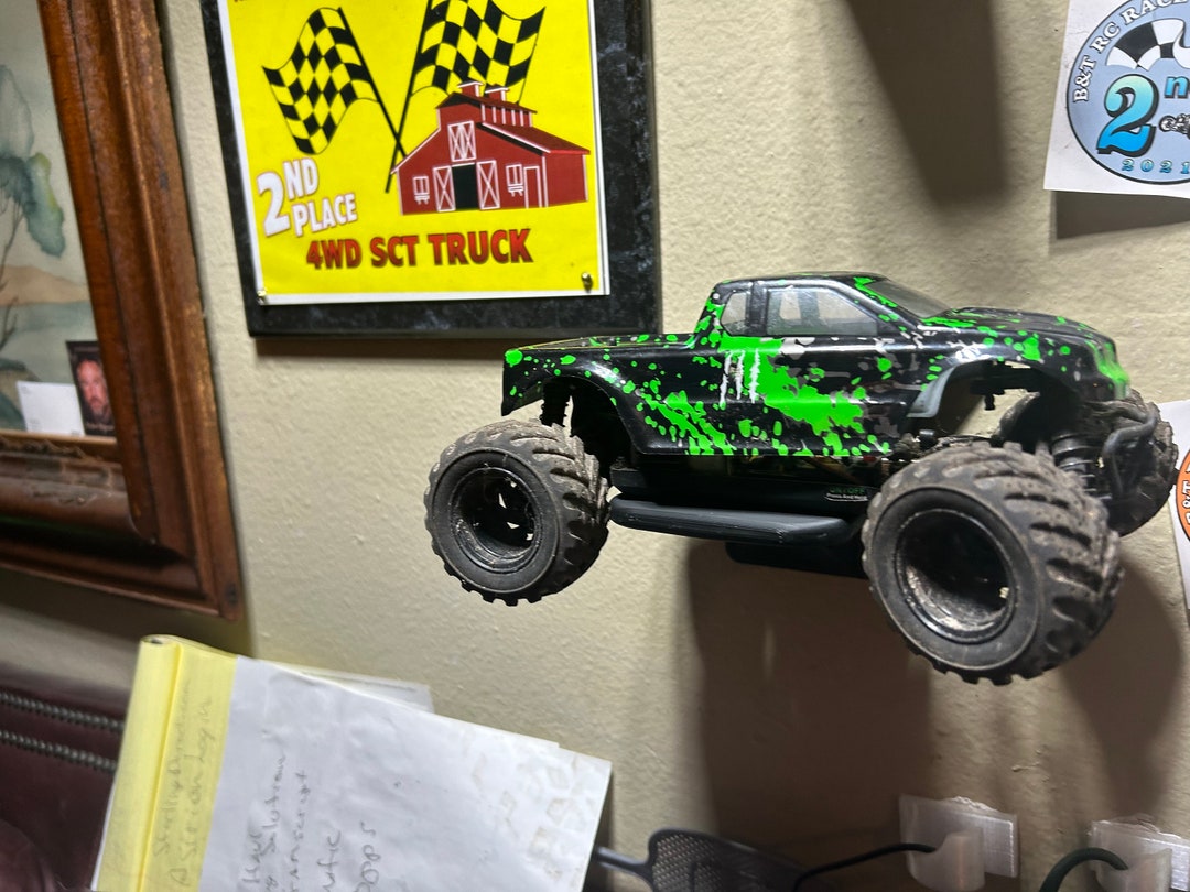 10th Scale RC Display Wall Mount, the Cleaner Mount Rc Cars, Rc Trucks ...