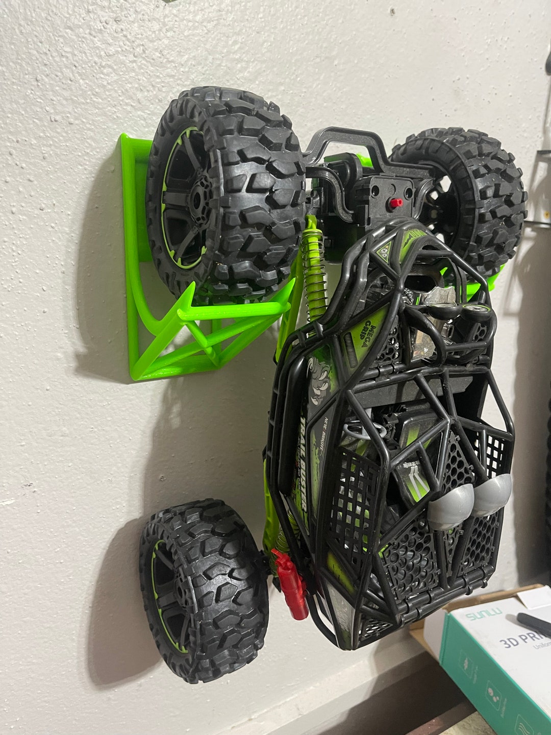 Wicked RC Wall Tire Hanger Any Scale 5 to 7 Inch Tall Tire Version RC ...