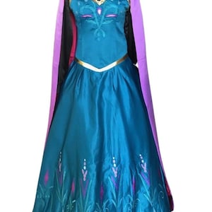 Queen Elsa Coronation Costume - Etsy