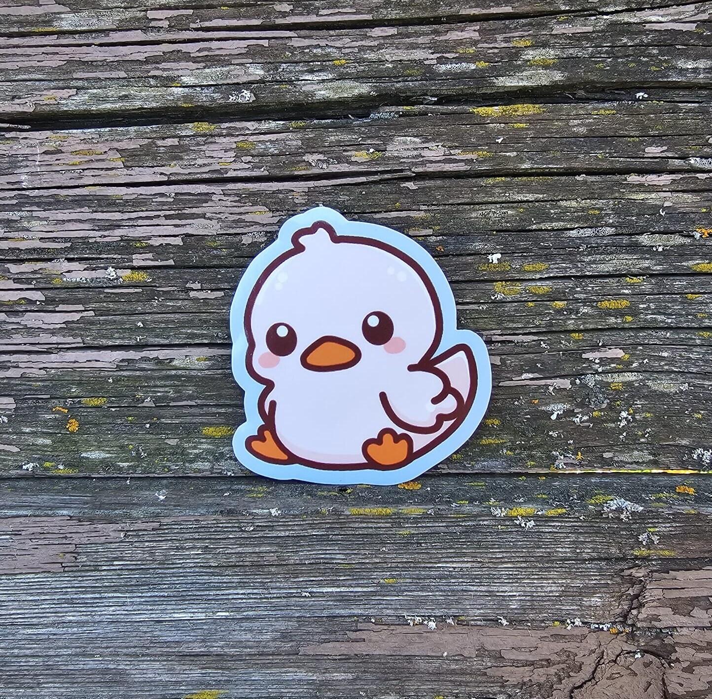Kawaii Duck Vinyl Stickers, Cute Farm Animals, Water Bottle Decals ...