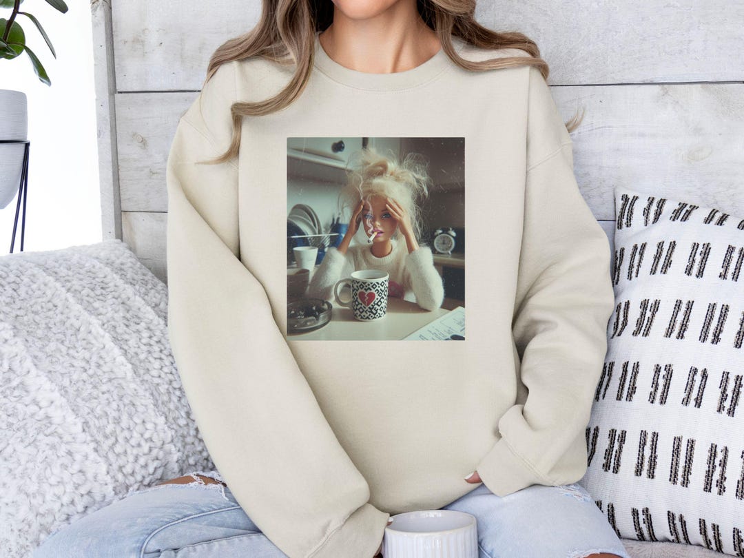 Distressed Doll Face Meme Sweatshirt, Distressed Doll Face Shirt ...