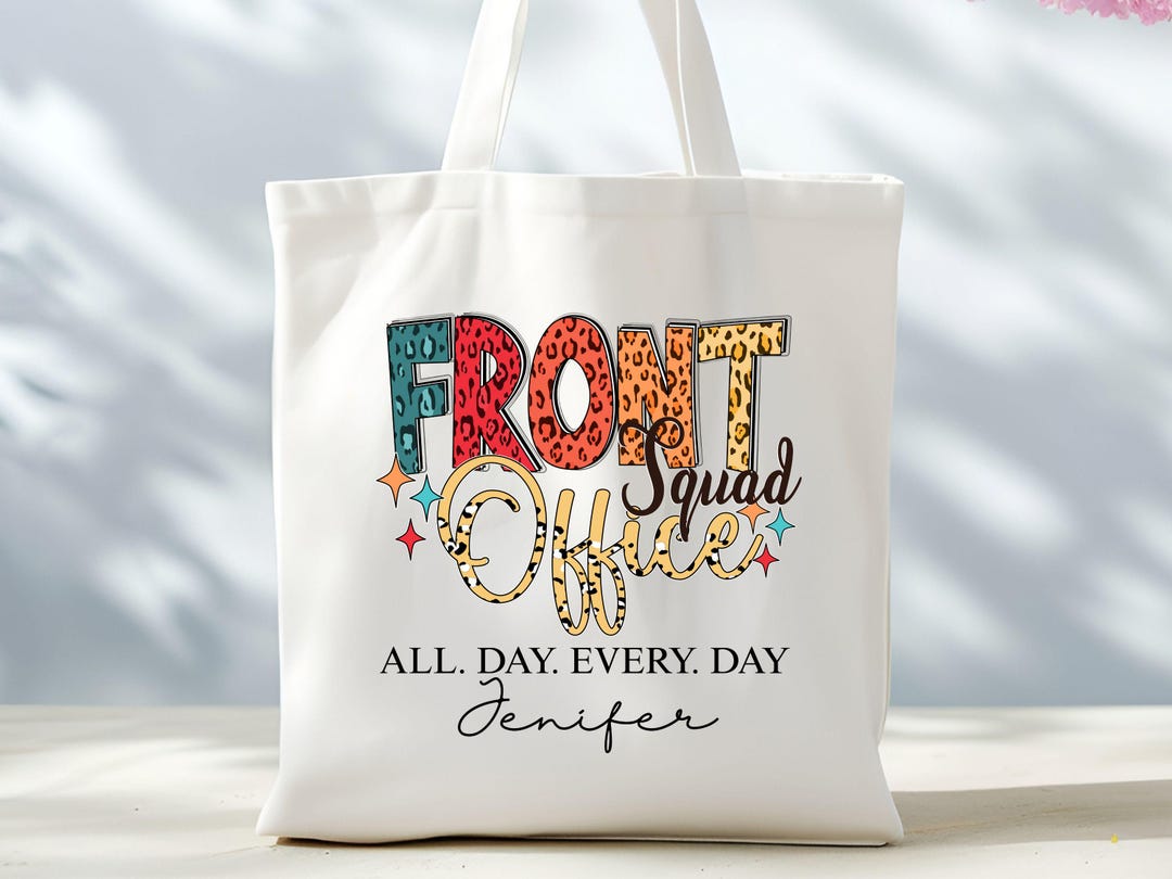 Front Office Tote Bag, Secretary Gifts, Administrative Assistant Tote ...
