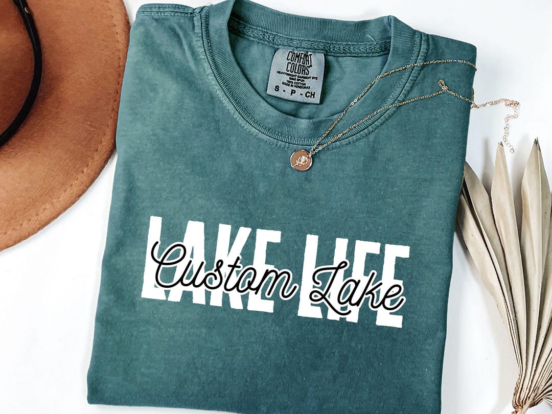Custom Lake Life Shirt, Personalized Lake Tshirt, Lake House Gift, Lake ...