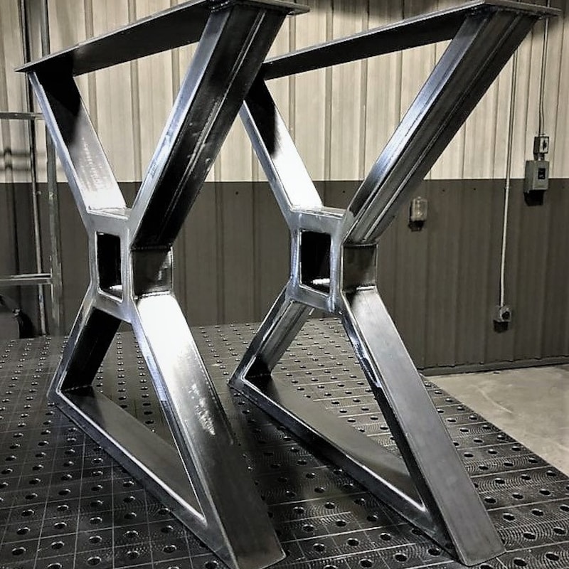 Chrome Table Legs - Etsy