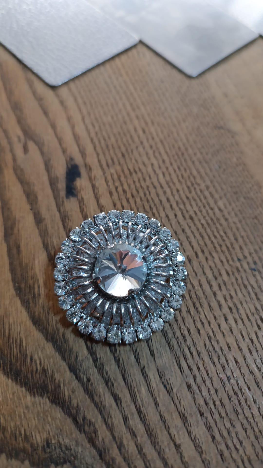 1 Pcs 40 Mm, Sapphire Stone Button, Stylish Buttons for Sewing, Clothes ...