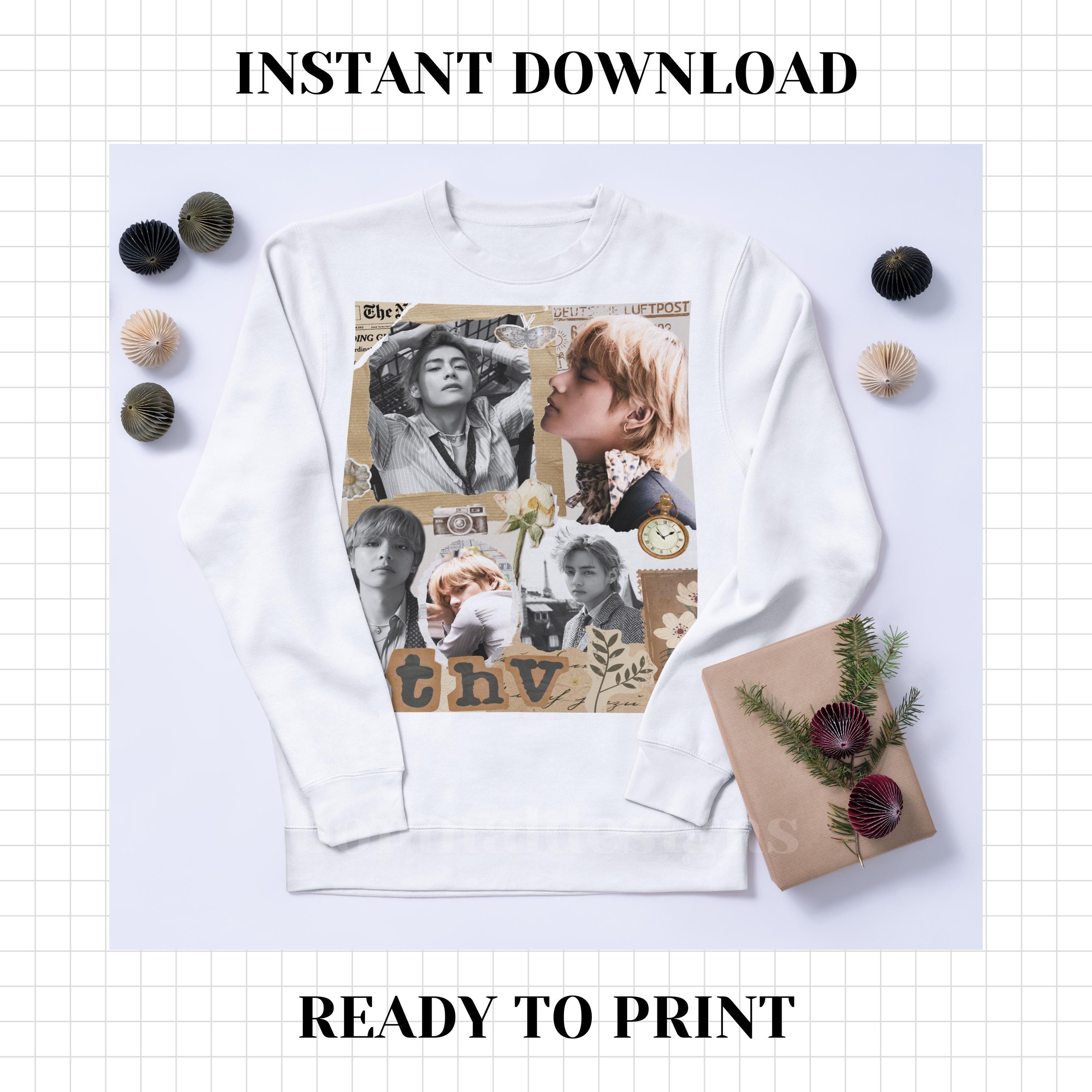 BTS V Kim Taehyung Rêvé | ARMY Fan-made Printable Design | Instant ...