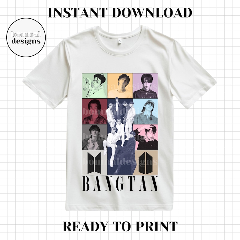 Bts Shirt Eras - Etsy