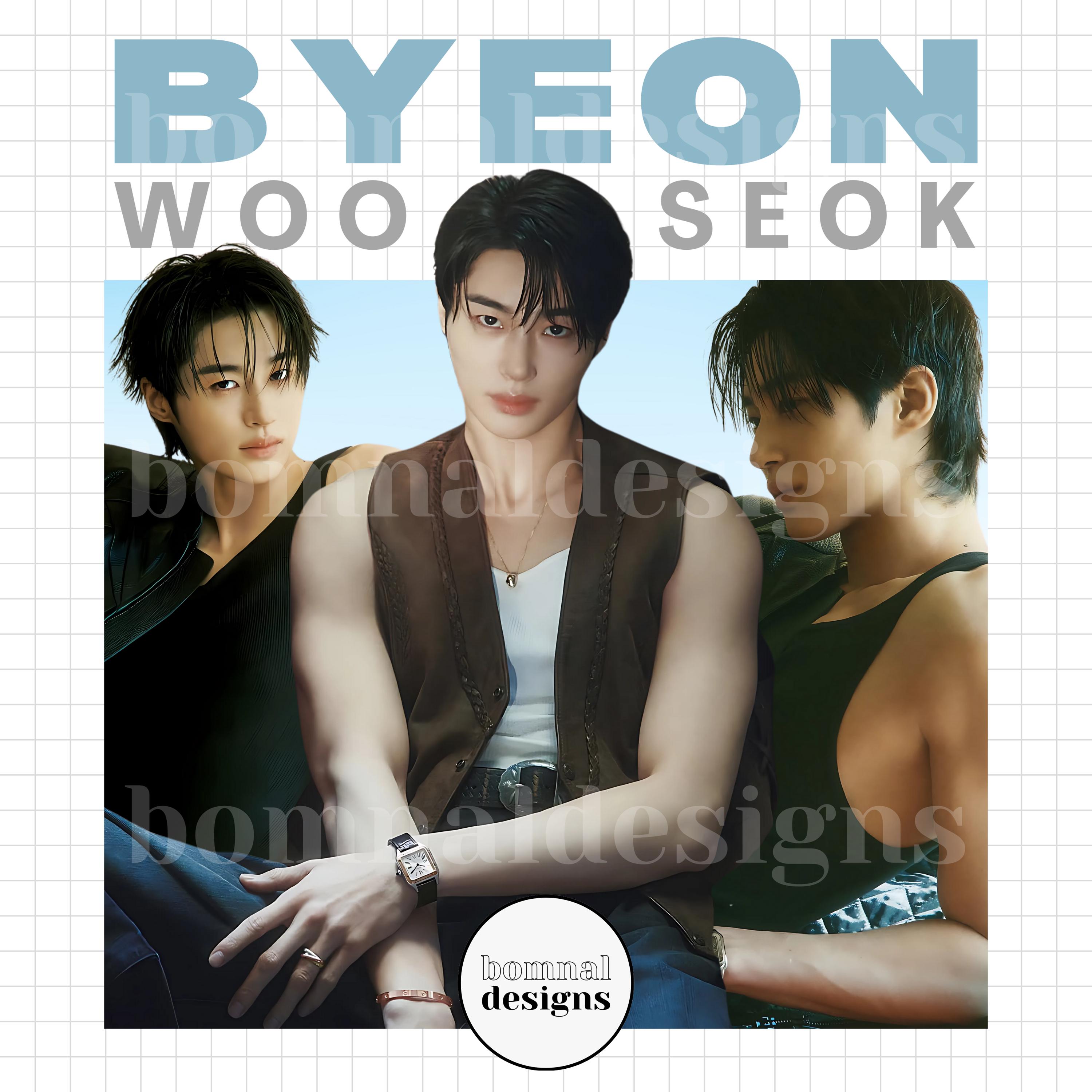 Byeon Woo Seok Bootleg T-shirt PNG | K-drama Actor | Fan-made Art ...