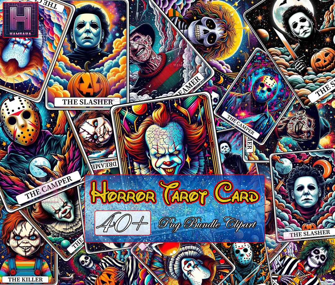 45 Designs Horror Tarot Card Png Bundle, Tarot Card Png Bundle ...