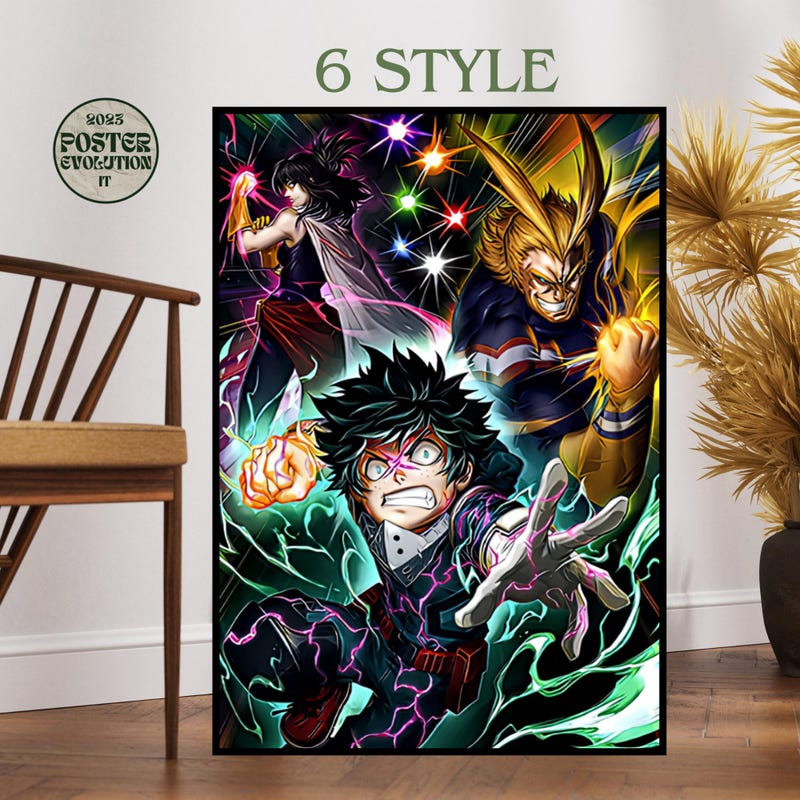 Mha Posters - Etsy
