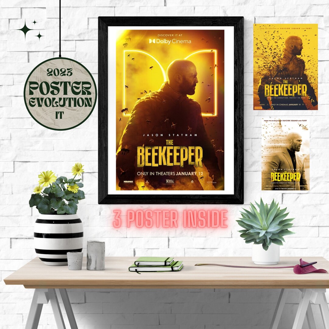 Movie Posters the Beekeeper Movie 2024 Saga Print Wall Decor Art Jason ...