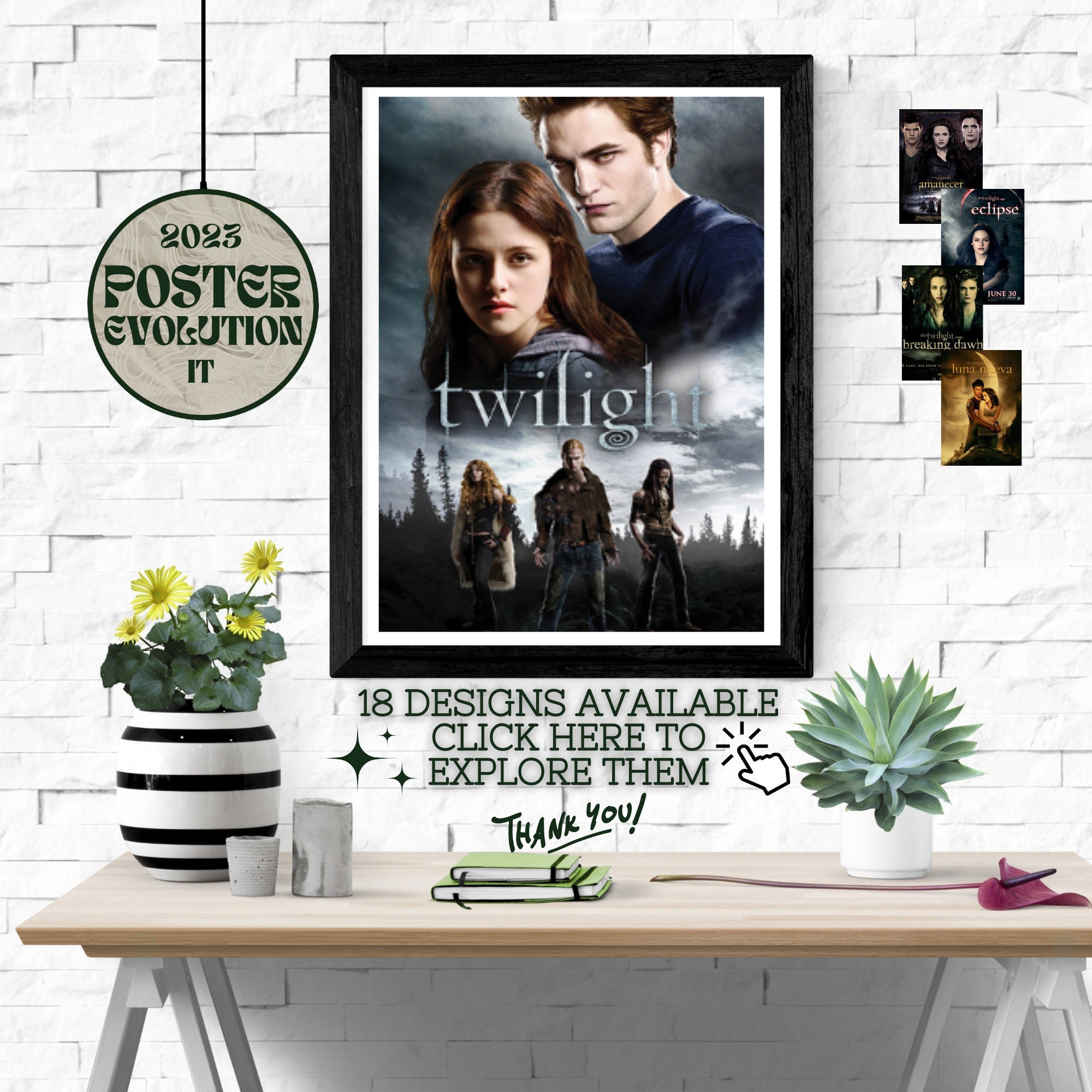 Twilight Poster Edward Bella Jacob