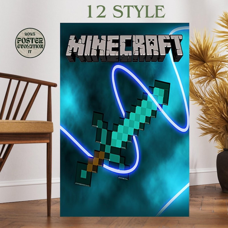 Minecraft's Poster - Etsy