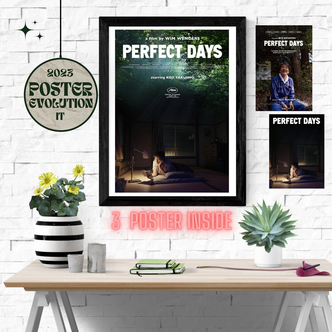 Movie Posters Perfect Days Win Wender Movie 2024 Saga Print Wall Decor ...