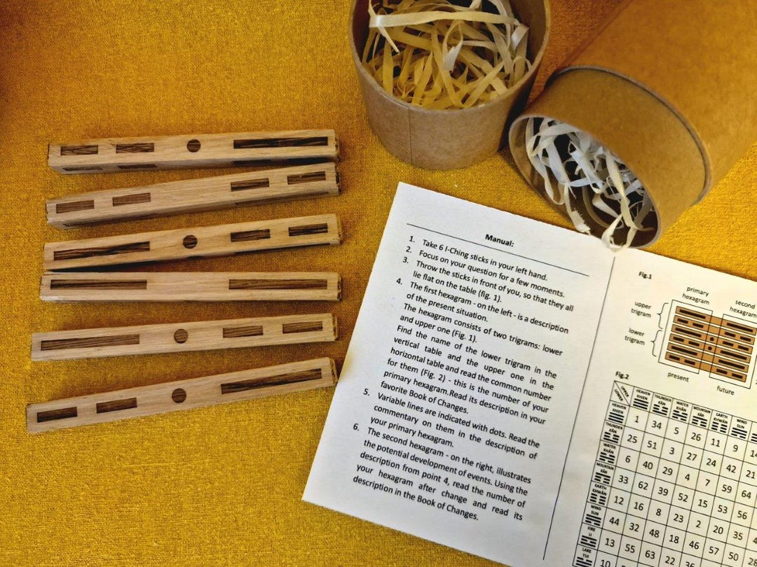 Quick and Easy I Cing Oracle Six Wooden Sticks Eco-friendly Packaging ...