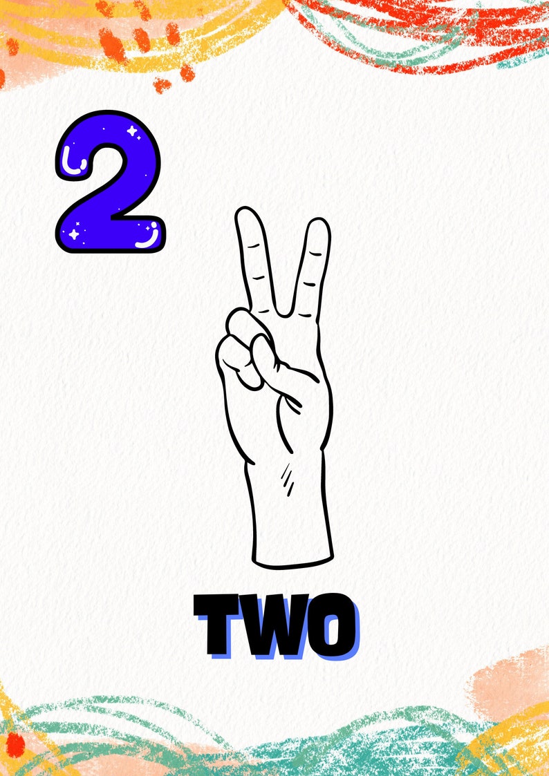 Printable Basic Sign Language, ASL Sign Posters, ASL Learning for Kids ...