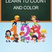 Printable Count and Color Worksheet, Number Worksheet, Coloring Book ...