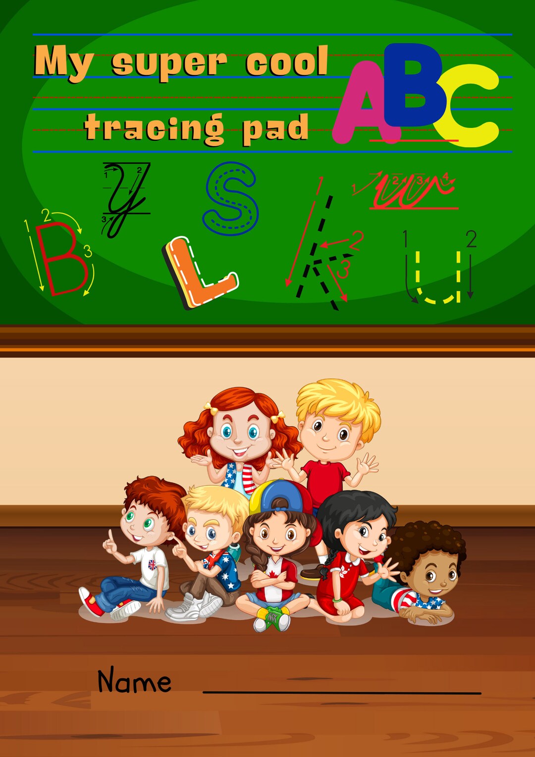 Printable Tracing Alphabet, Tracing Alphabet, A-Z Tracing Pad, A-Z ...