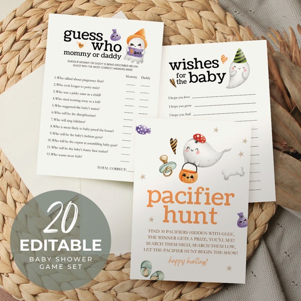 Baby Shower Questionnaire Template - Etsy