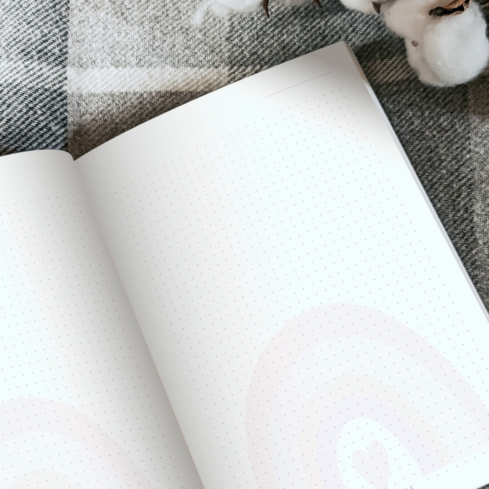 BTS Inspired Notebook, Printable PDF, Borahae, Rainbow, I Purple You ...