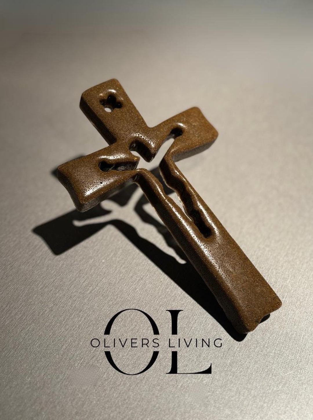 Handcrafted Epoxy Resin Cross With Sand, Rab Island - Etsy