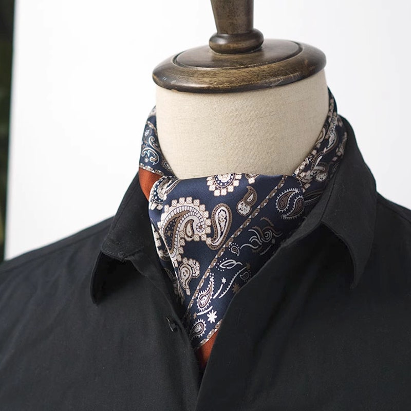 Mens Silk Neck Scarves - Etsy