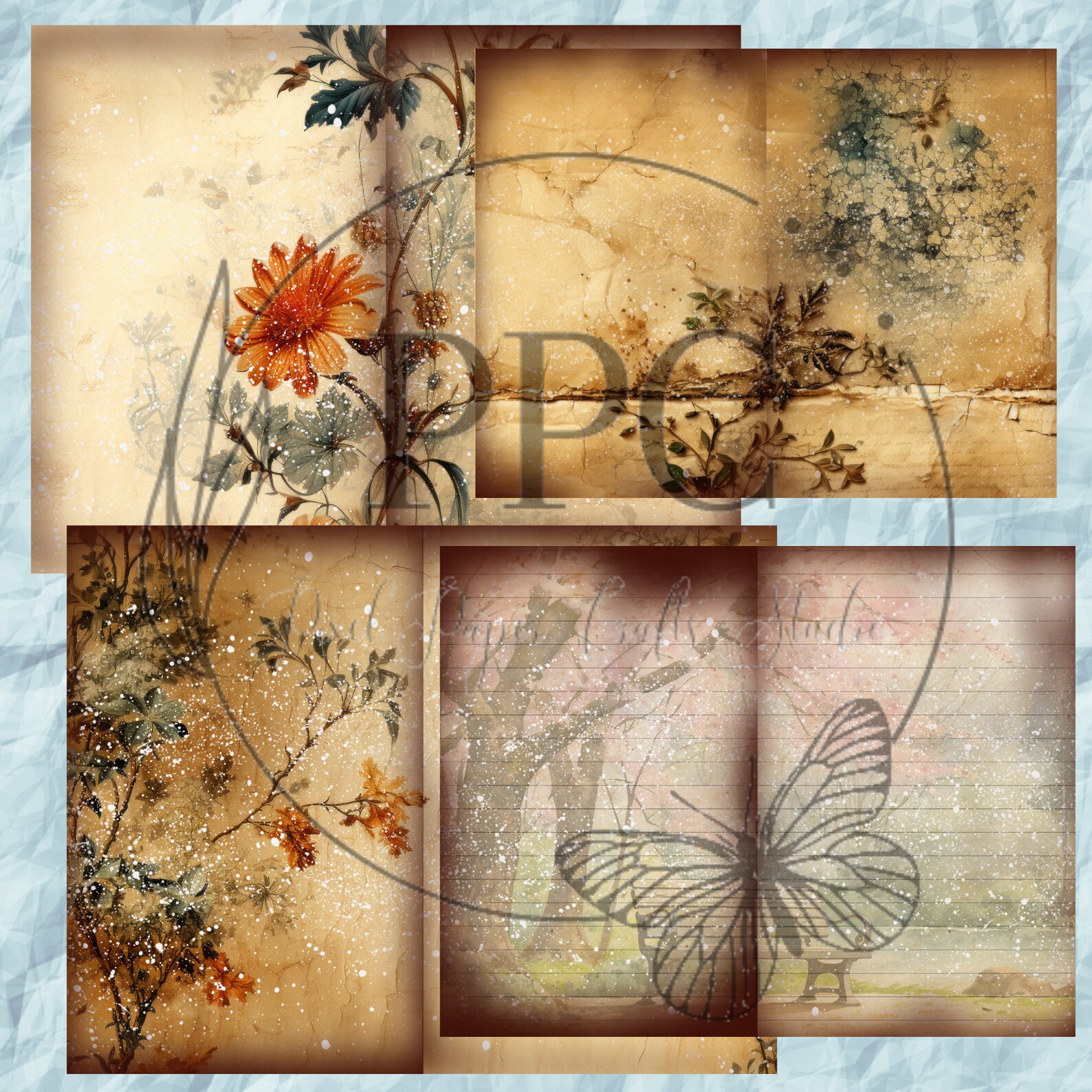 Victorian Women Junk Journal Kit Printable, Vintage Women Junk Journal ...