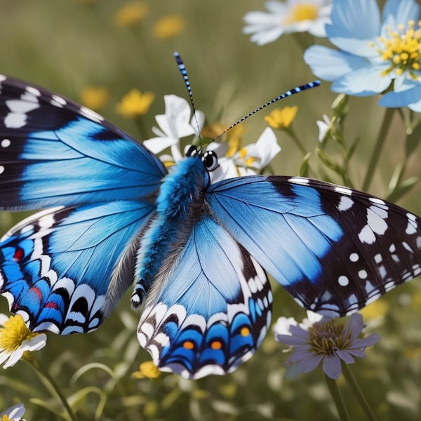 Butterfly Wing Art With Real Wings - Etsy