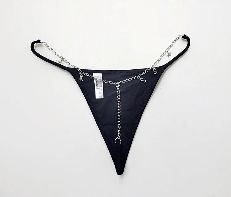 Cadena de tanga, Bikini de tanga personalizado, tanga, cadena de bikini ...