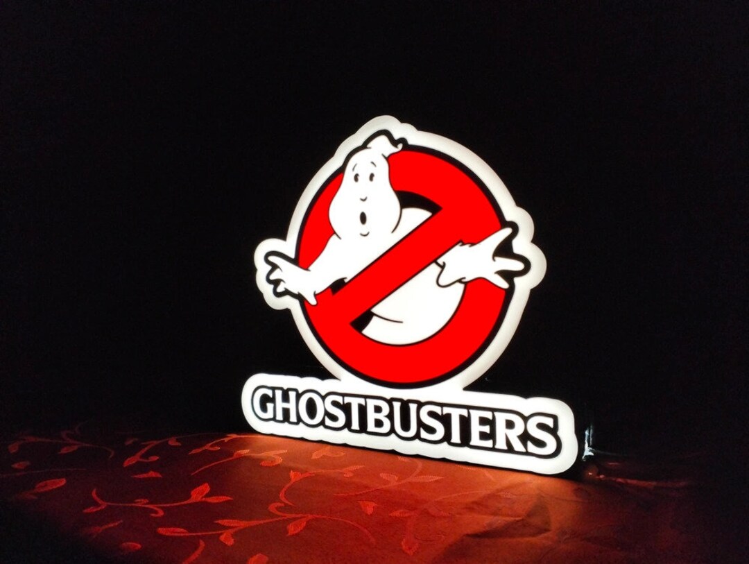 Ghostbusters Logo Lamp Ghost Hunter Table Lamp Including - Etsy