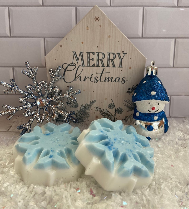 Snowflake Shape Cookie Scented Soap, Bath and Body Scented Soap ...