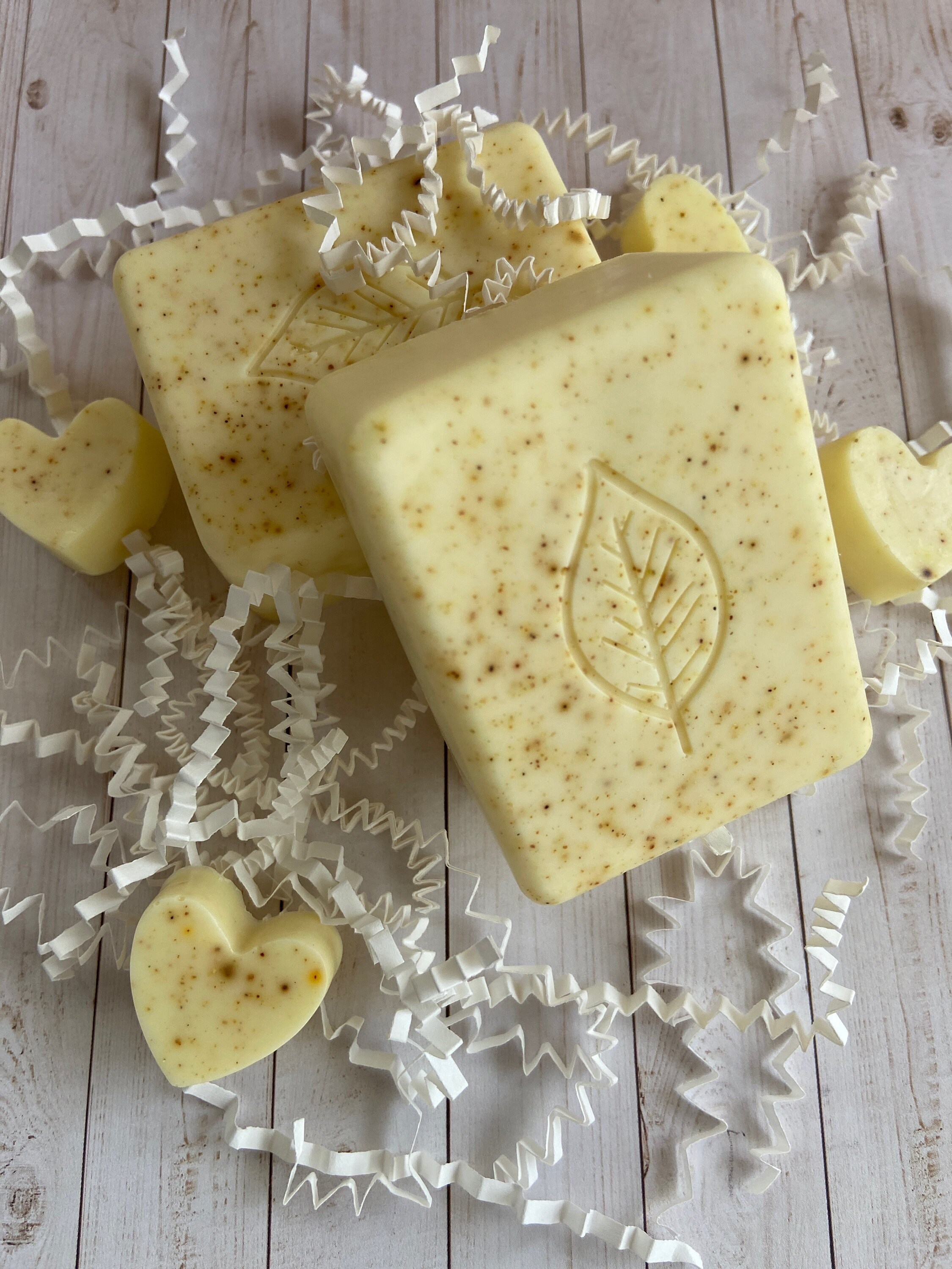 Handmade Lemon Soap Bar: Shea Butter & Lemon Zest - Etsy
