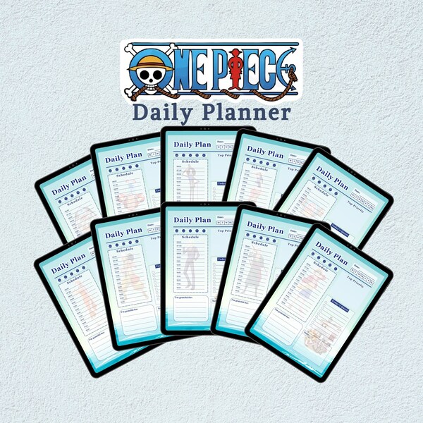 One Piece Planner - Etsy