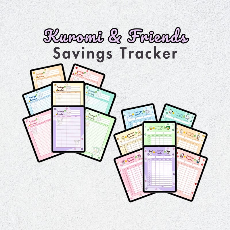 Savings Tracker - Etsy