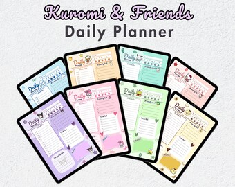 Kawaii Daily Planner - Etsy