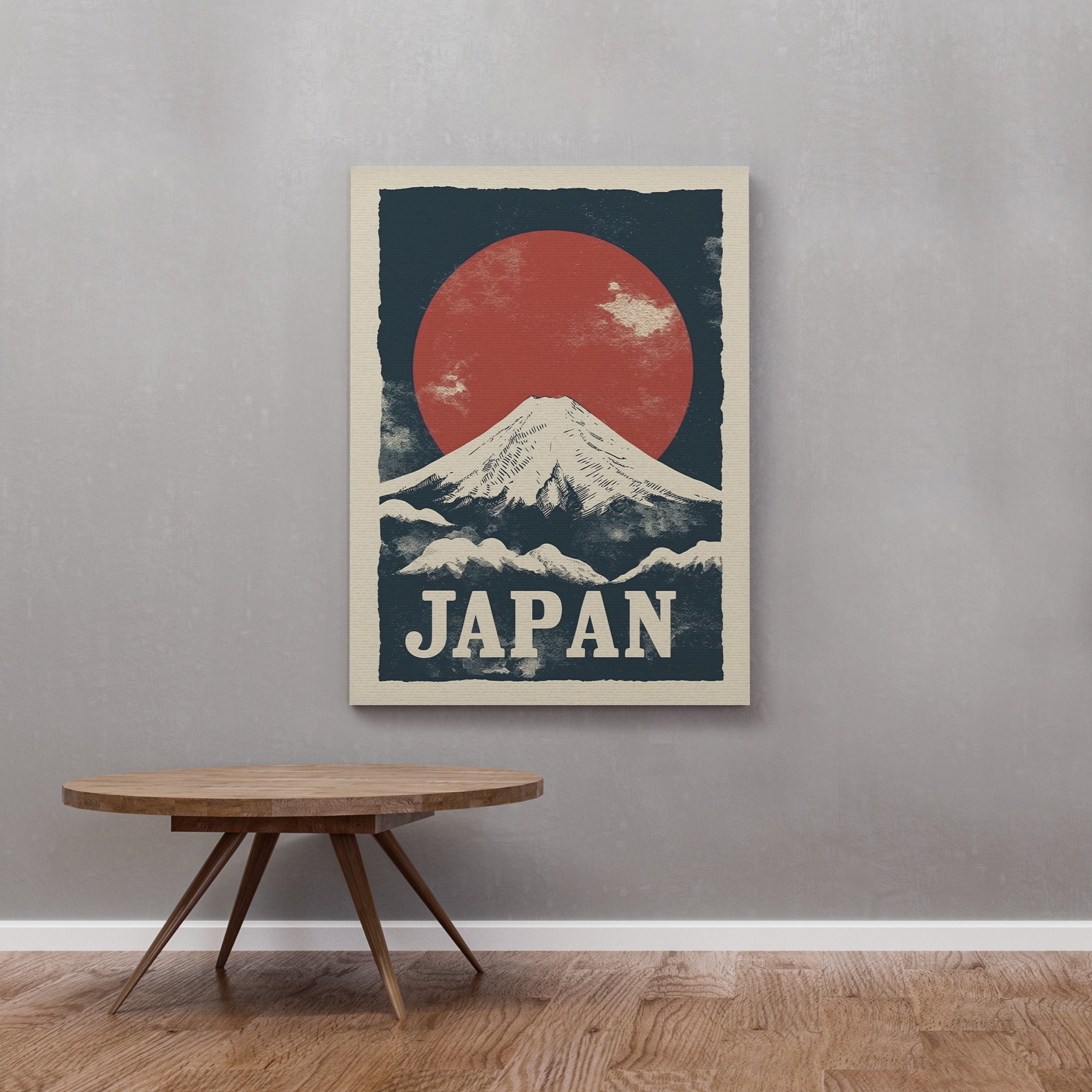 Japan Retro Poster Japandi Wall Art Wabi Sabi Wall Art Japan Travel ...