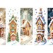 Gingerbread House Bookmark Png, Printable Christmas Bookmarks Set ...