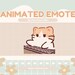 Cute Animated Emote Gray Cat Saying No Emote for Twitch, Discord ...