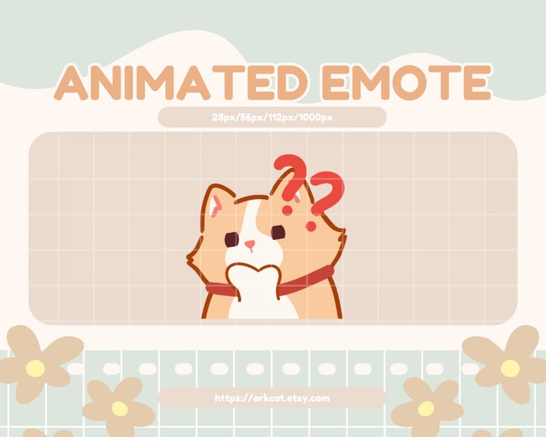 Cute Confused Emote – Corgi Dog Question Mark Emote for Twitch, Discord ...