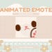 Nodding in Agreement Emote – White Cat Animated Emotes for Twitch ...