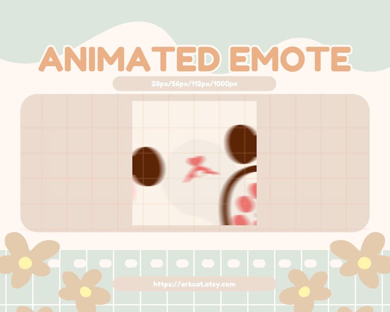 Intimidating Bunny Emote – White Rabbit Staring Animated Emote for ...